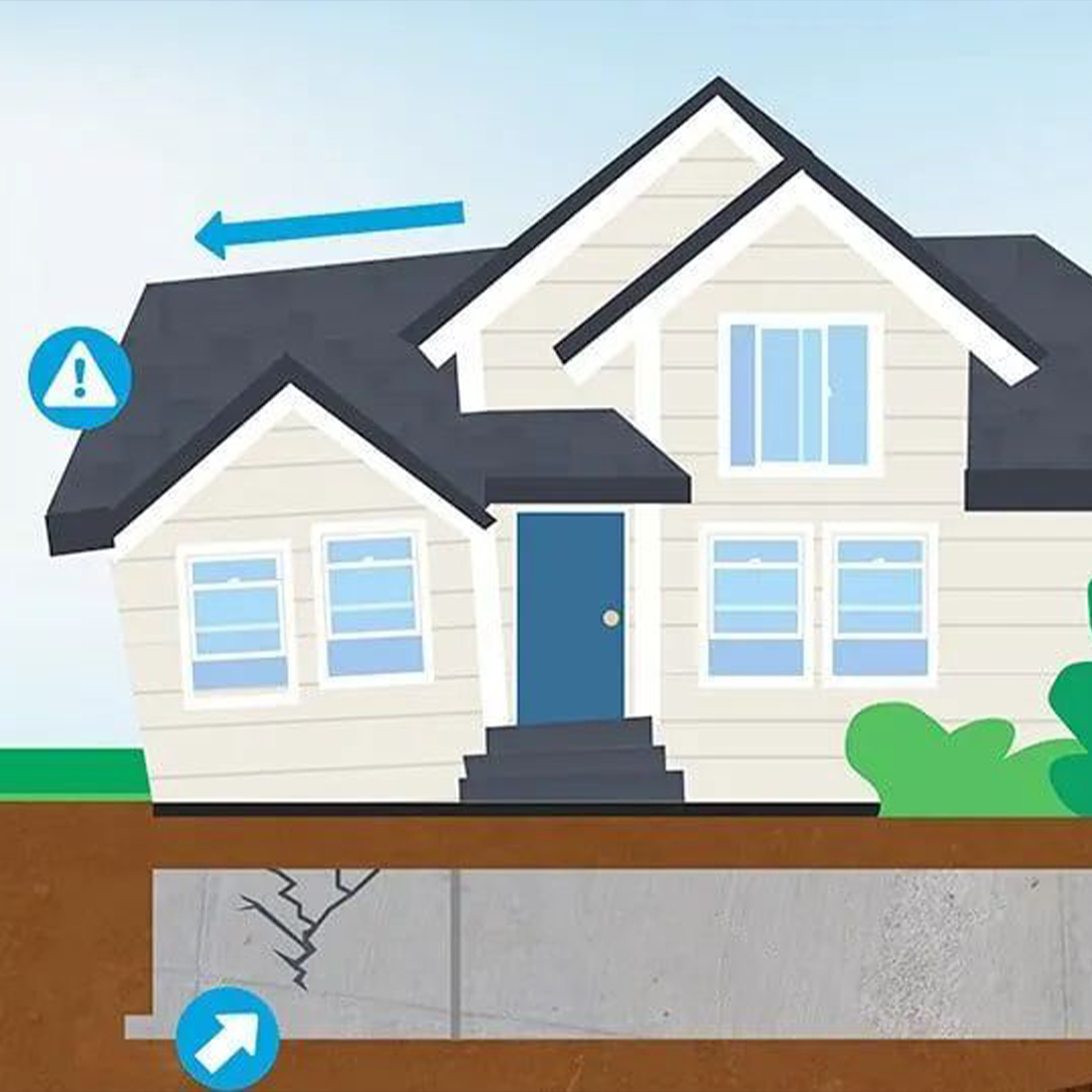 Foundation Settlement - IWP Foundation Repair - KansasFoundationRepair.com